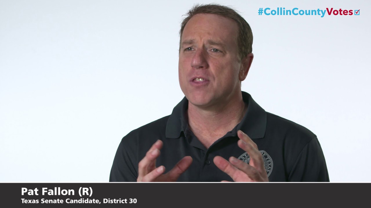 Pat Fallon Texas Senate District 30 Rep - YouTube