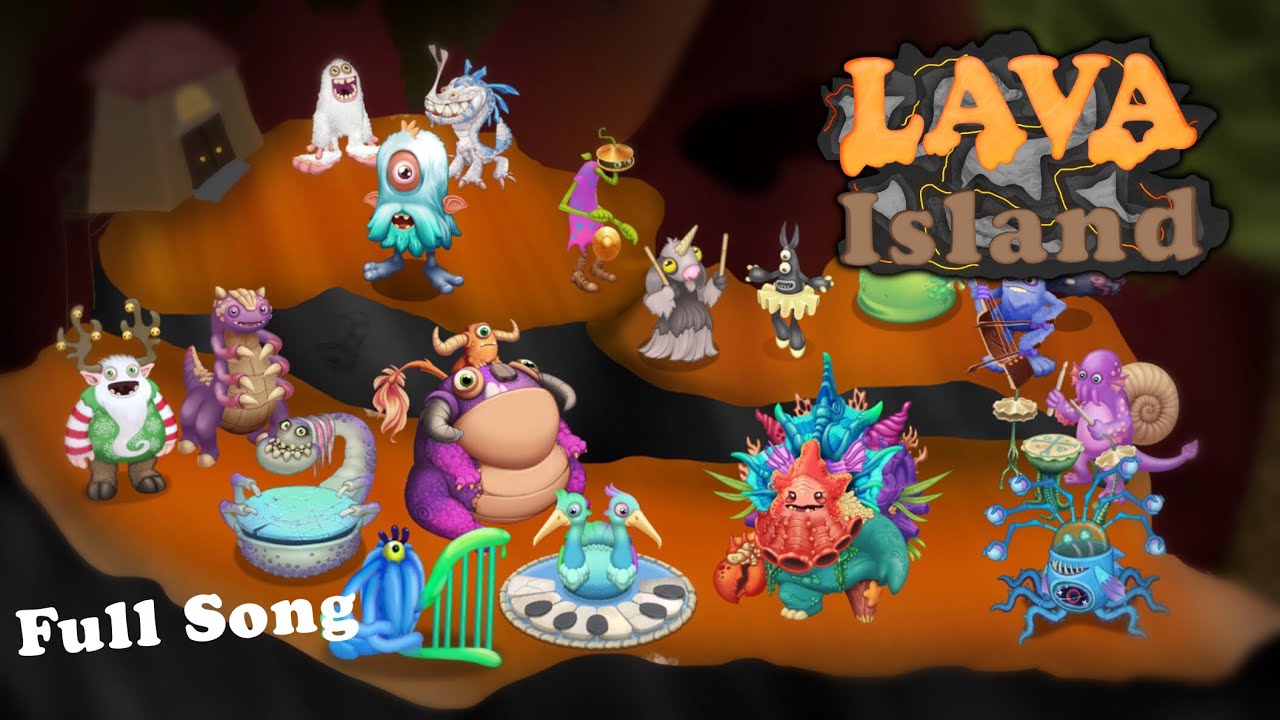 My Singing Monsters - Lava Island (FANMADE) - YouTube