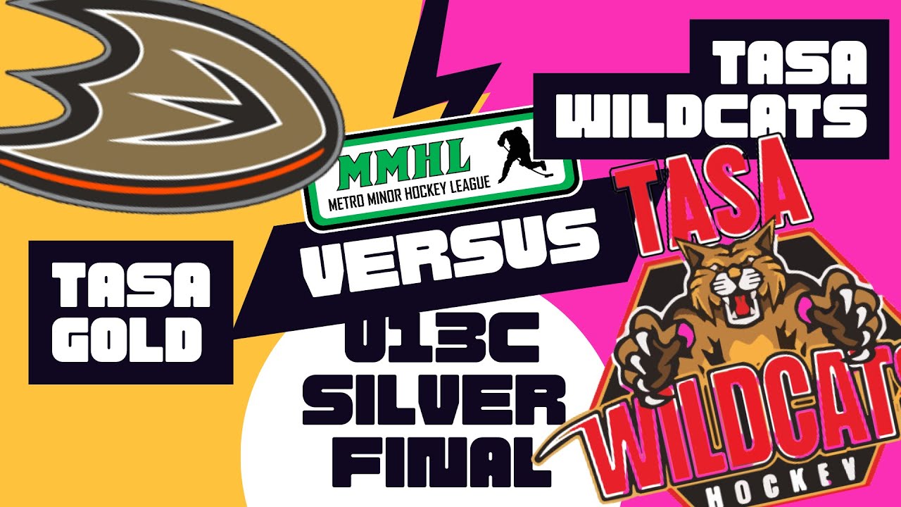 u13c Silver MMHL Final: Tasa Gold vs Tasa Wildcats March 25th 2023 2pm ...