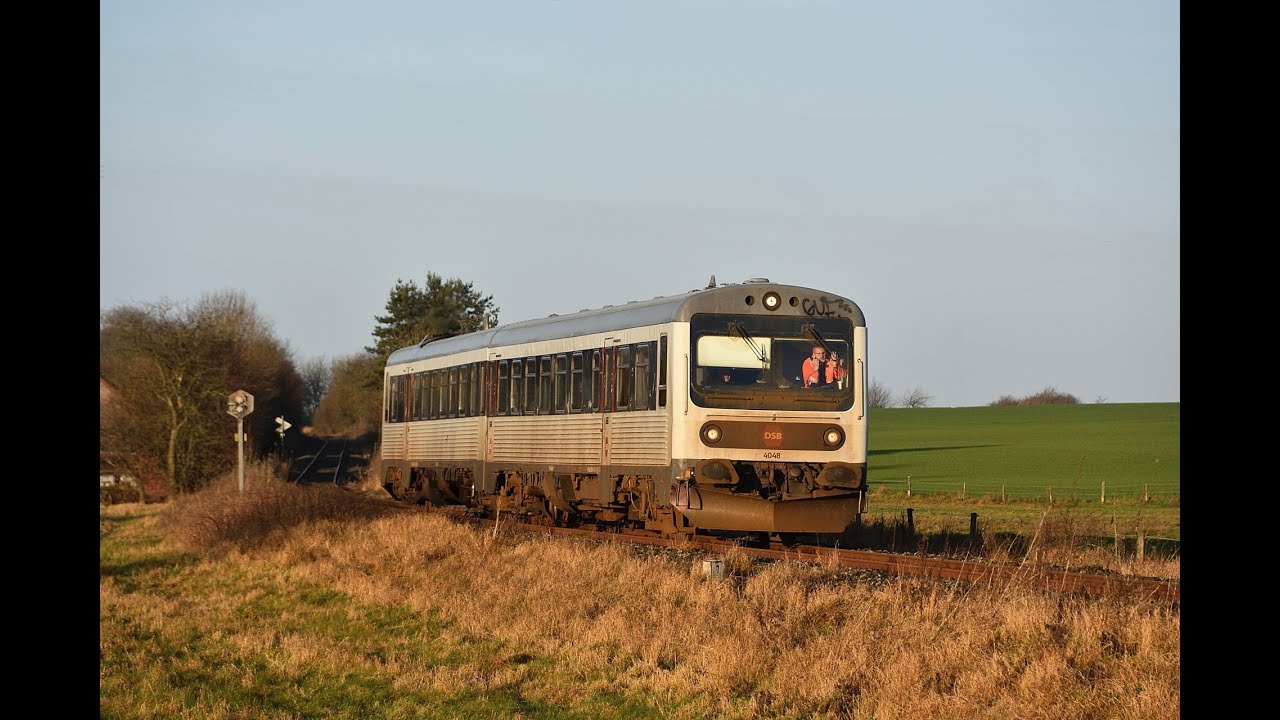 MR på Haderslevbanen - Afsked med Haderslev Bystation - YouTube