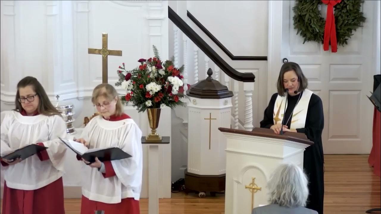 Sunday Worship, January 5th, 2025, First Congregational Church of Shrewsbury - YouTube