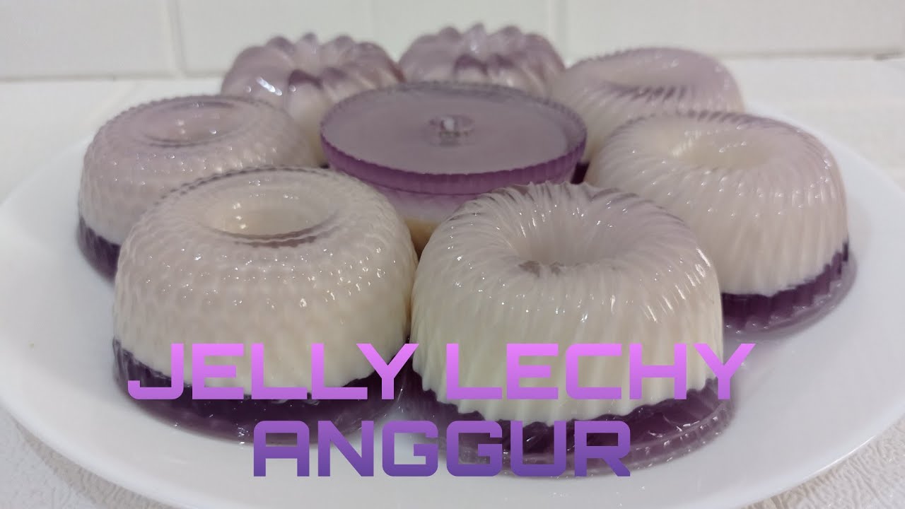 JELLY NUTRIJEL LECHY ANGGUR‼️CEMILAN ENAK YANG SANGAT MUDAH DI BUAT ...