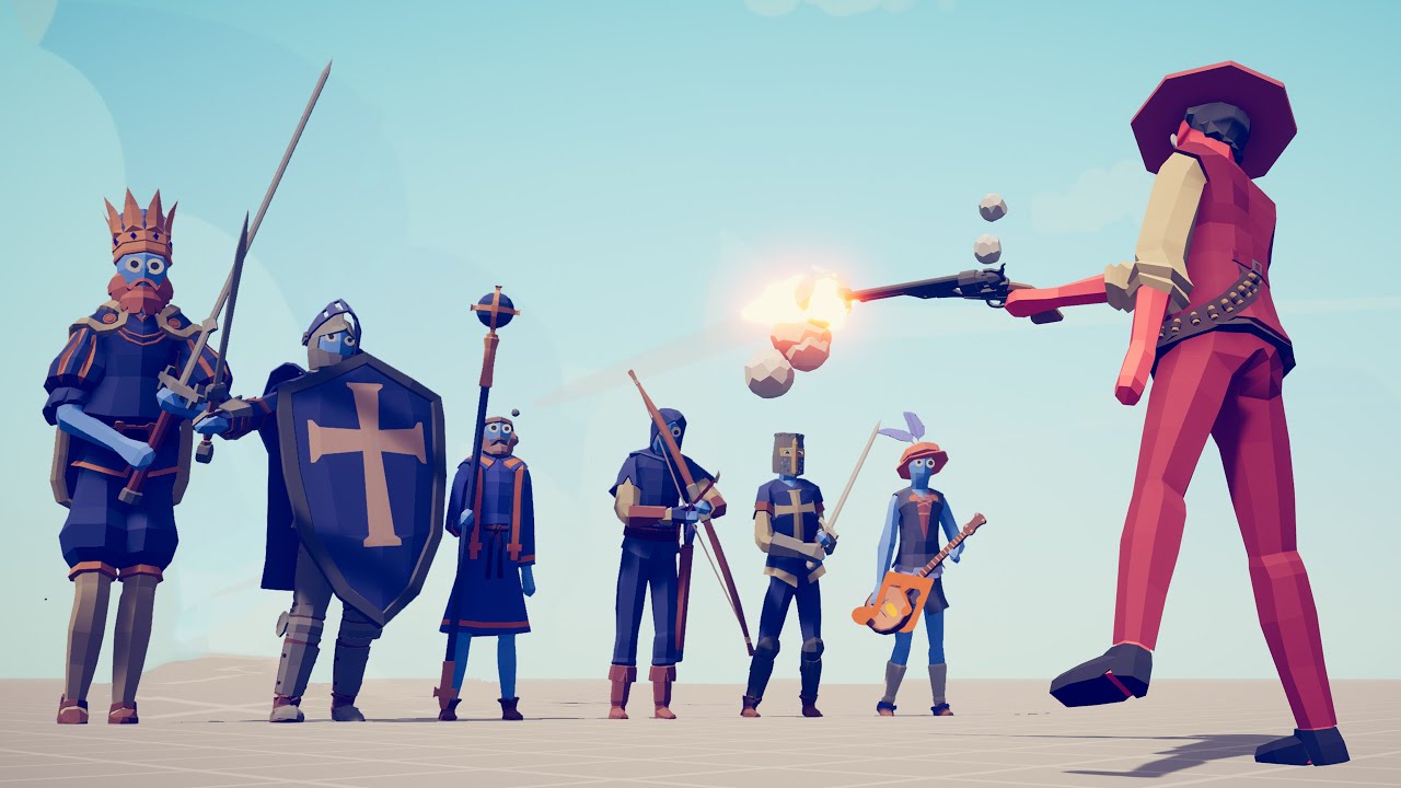 Quick Draw Vs Every Faction Totally Accurate Battle Simulator Tabs