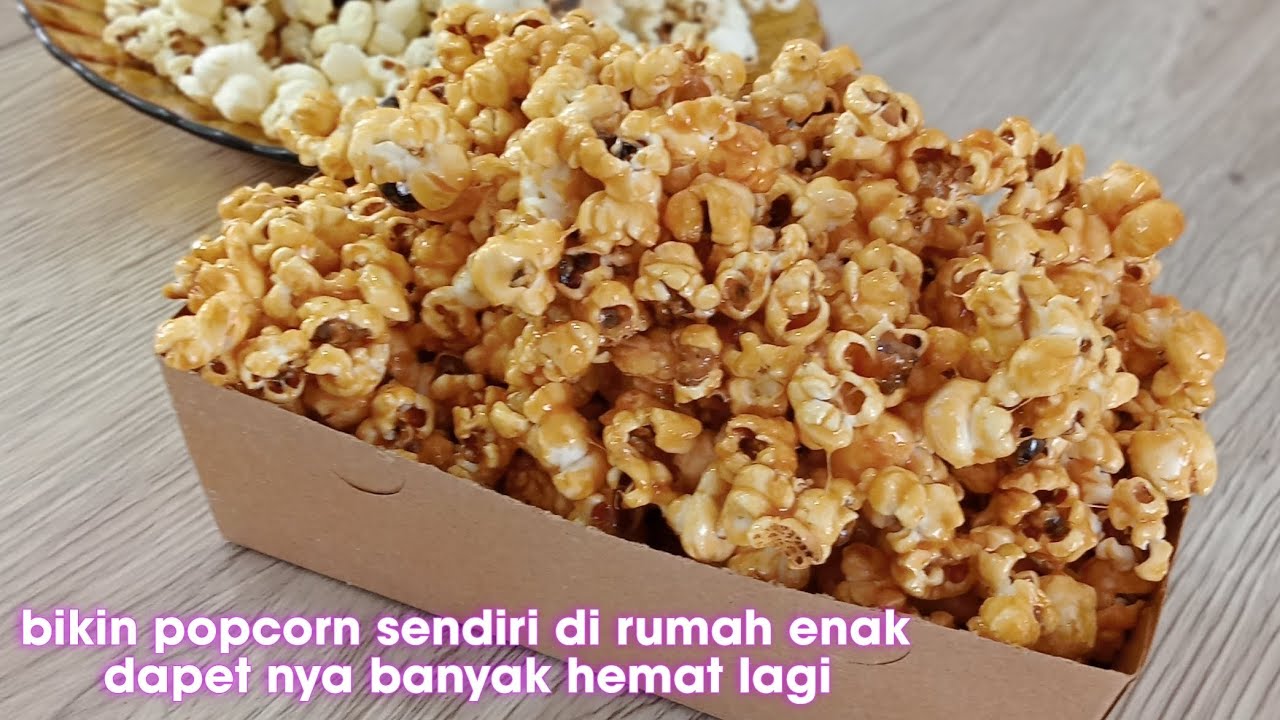 popcorn rumahan aja tapi gak kalah enak sm popcorn di bioskop enak ...