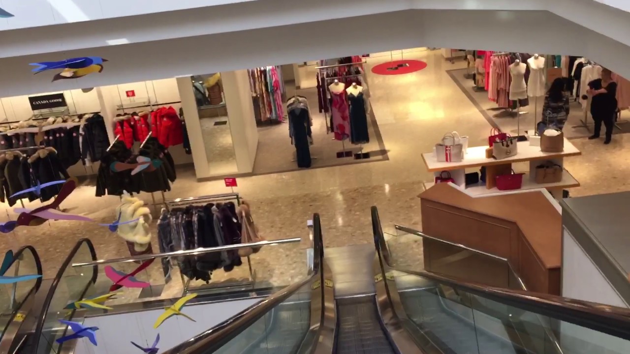 Boston MA Westinghouse Escalators @ Neiman Marcus , Copley Place - YouTube