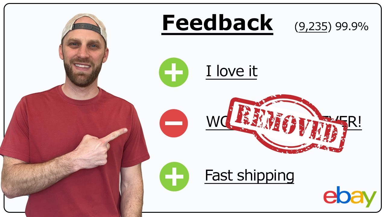 How to Easily Remove Negative Feedback on eBay - YouTube