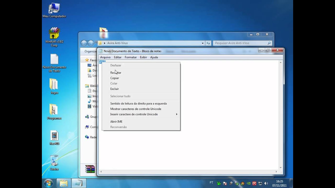 Como Compactar e Descompactar um Arquivo com WinRAR - YouTube