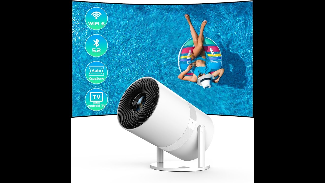 PANSEBA Smart Mini Projector Review – Pros & Cons - 270°Adjustable Wi ...