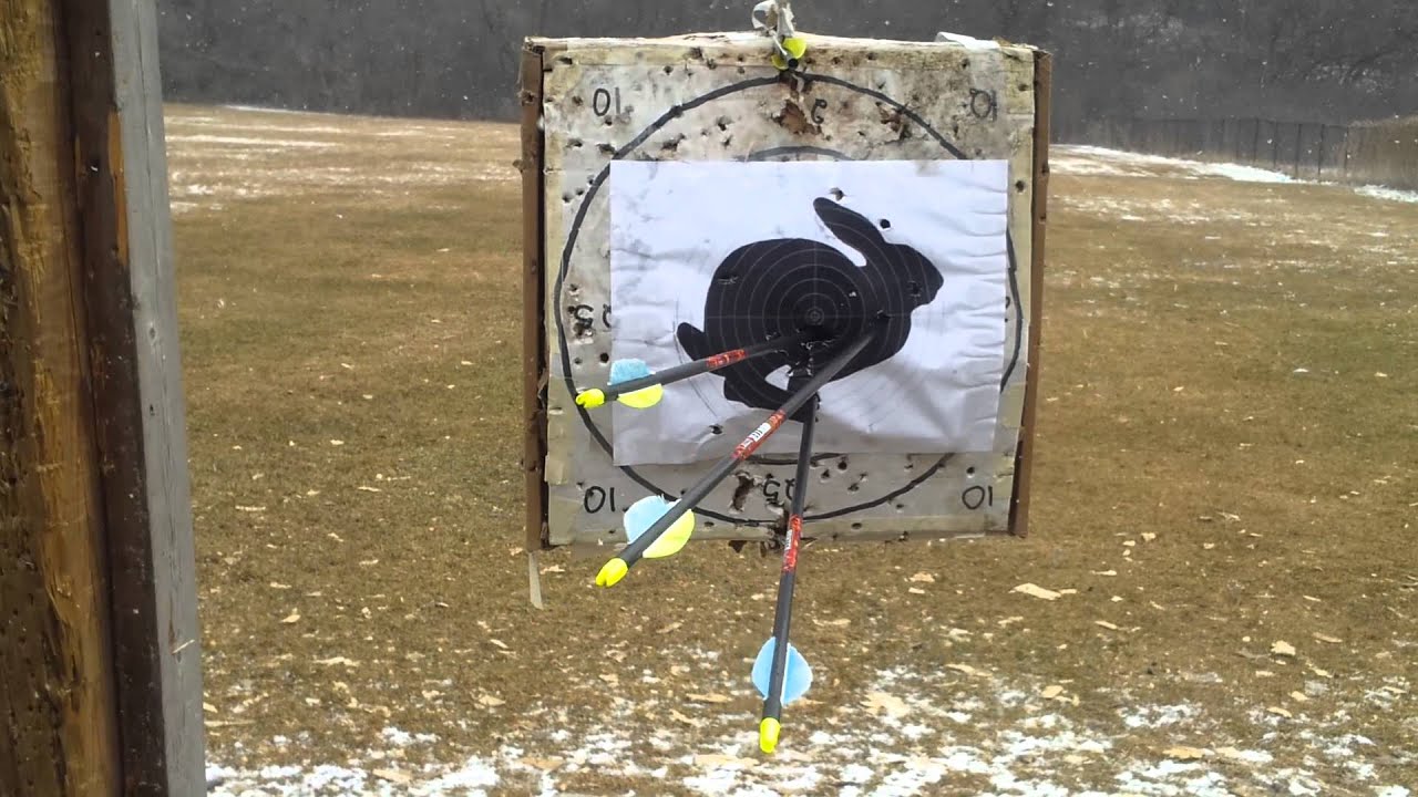 Rabbit Moving Archery Target, Easter Sunday - YouTube