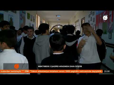 Bakıda 2 məktəbli qız arasında dava düşüb...