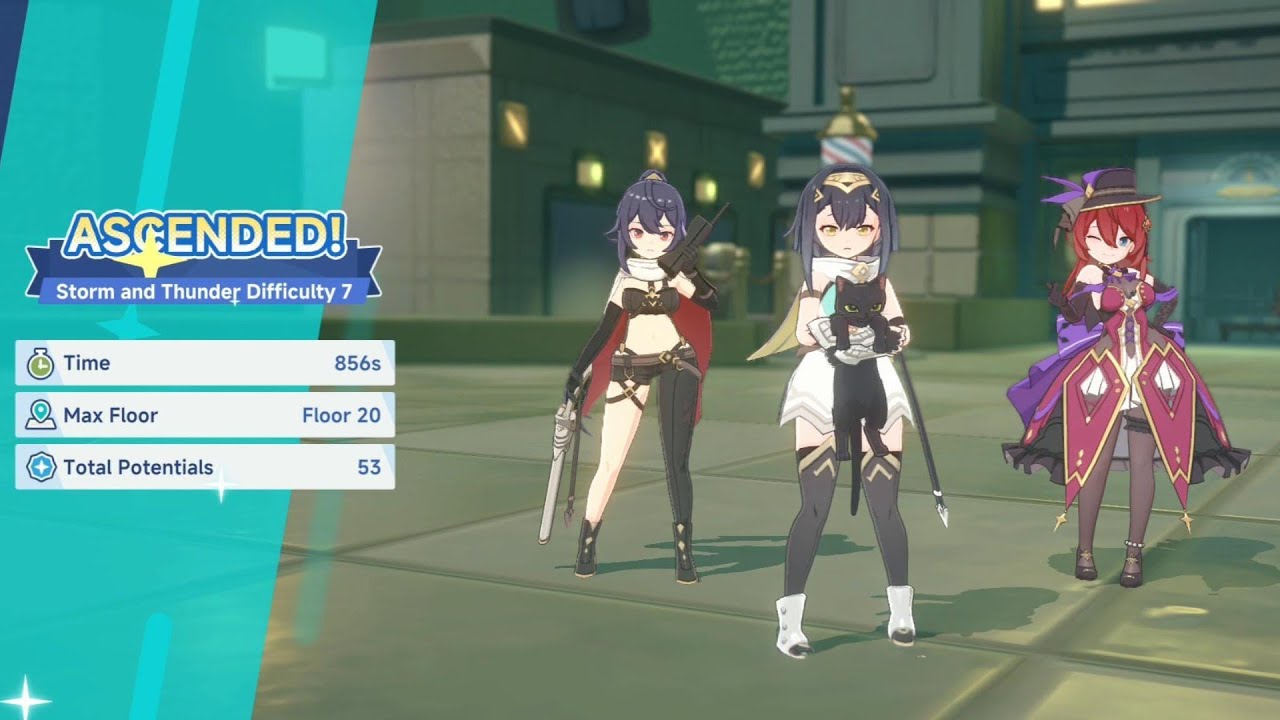 Ascension Gameplay (Storm and Thunder Difficulty 7) | Stella Sora - YouTube