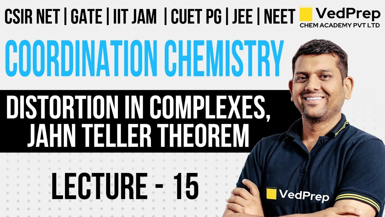 Coordination Chemistry l Jahn Teller Theorem l CSIR NET l GATE l IIT ...