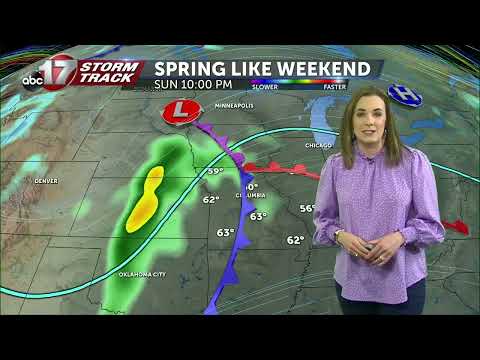 Thursday February 23 Evening Weather Video