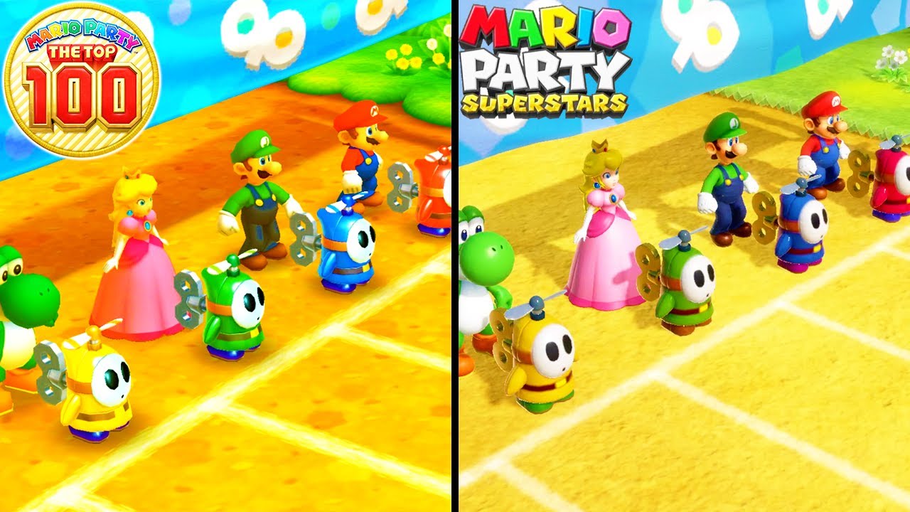 Evolution of Mecha Marathon in Mario Party (2017-2021) - YouTube