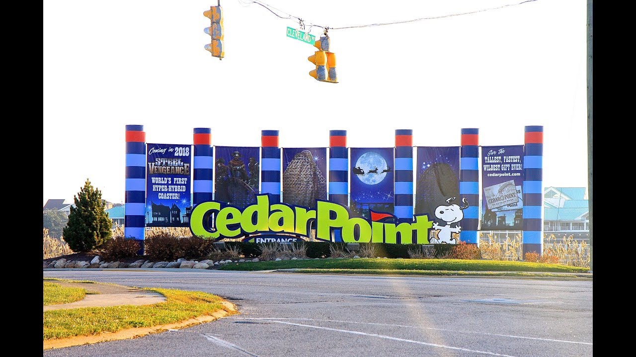 Cedar Point in the Winter HD 1080p - YouTube