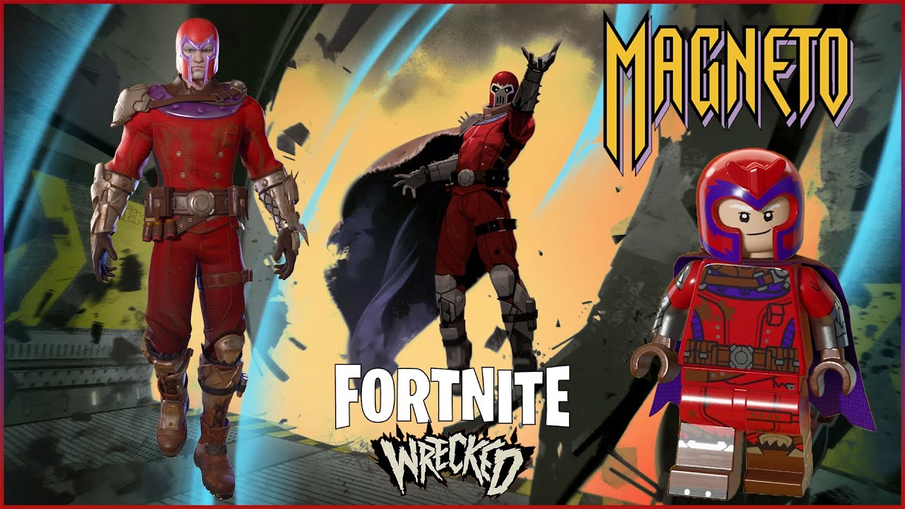 Fortnite - Magneto Unlocked! The Master of Magnetism is HERE! - YouTube