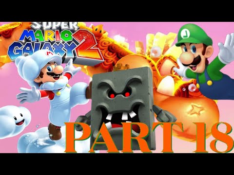 Super Mario Galaxy 2 (Wii) Walkthrough Part 18 - Throwback and Battle ...