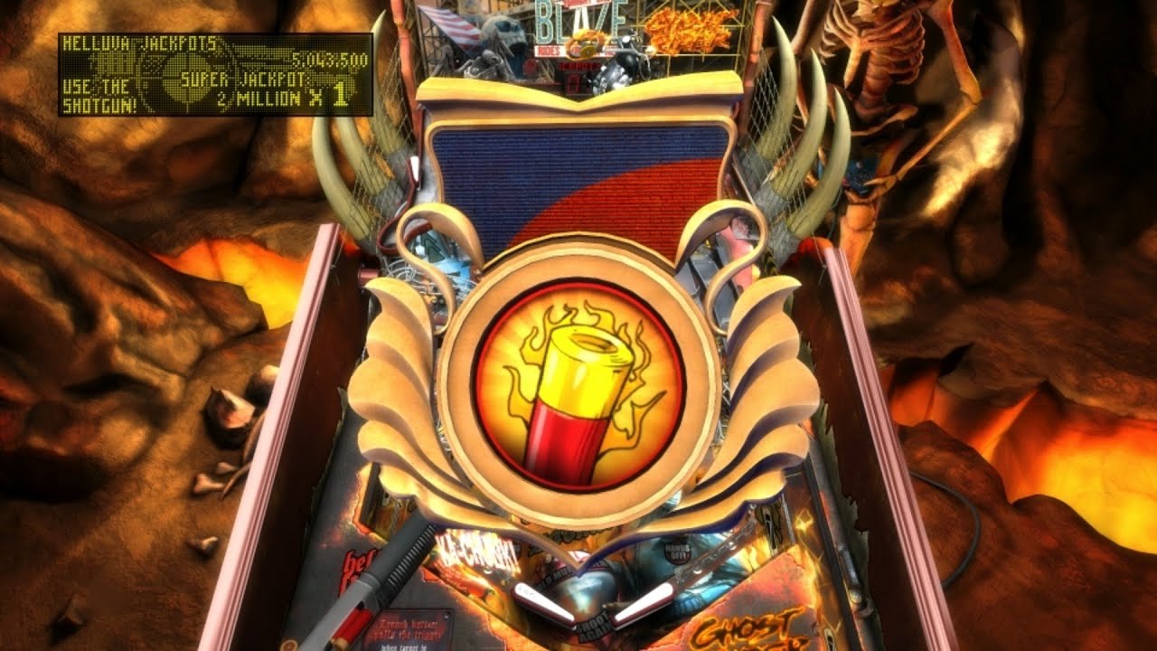 Pinball FX2 - Hellfire Shells Steam achievement (Ghost Rider) - YouTube