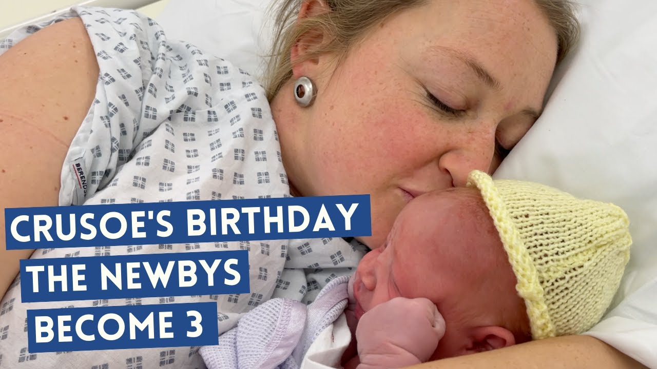 Crusoe arrives! | The positive birth story of our little baby boy - YouTube