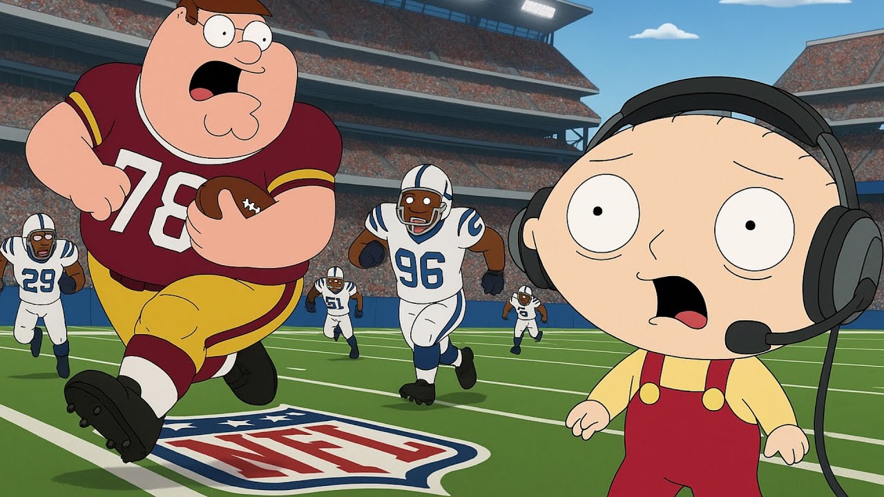 Family Guy Peter Becomes NFL Top 1 in the United States - YouTube