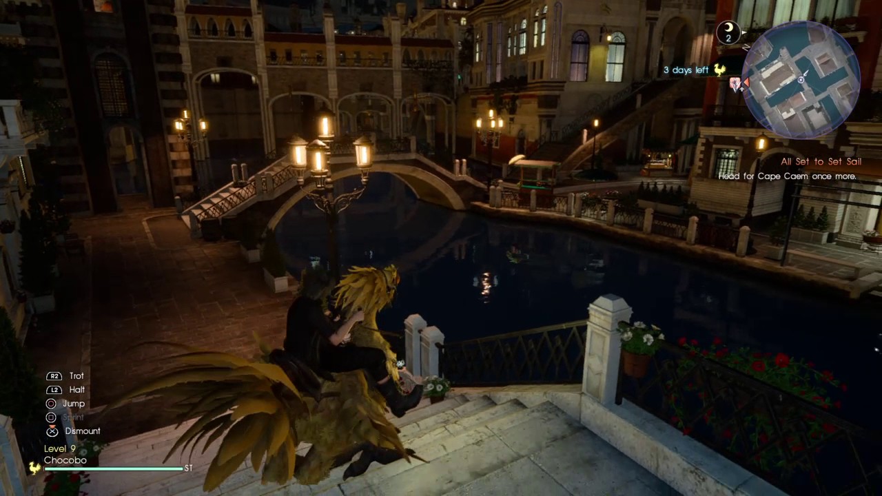 FINAL FANTASY XV Swimming to Altissa(Iris in altissa) part 1 - YouTube