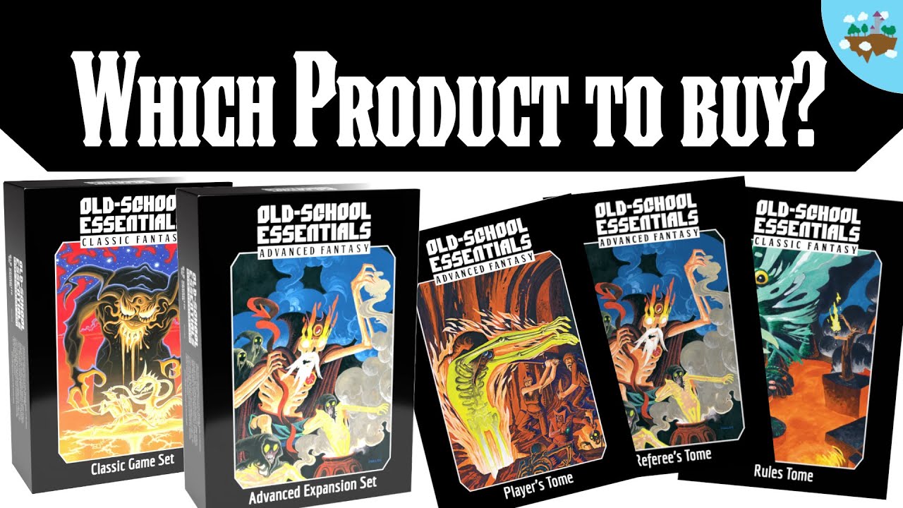 Old School Essentials Products Explained in 5 Minutes - YouTube