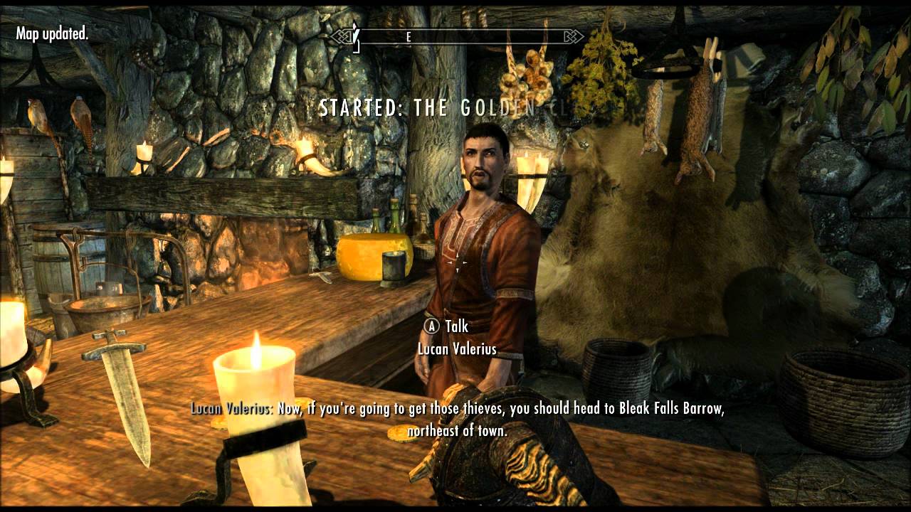 Skyrim: Get Clairvoyance spell - YouTube