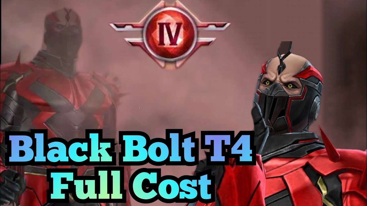 Unveiling the Shocking Power of Black Bolt's T4 Upgrade - YouTube
