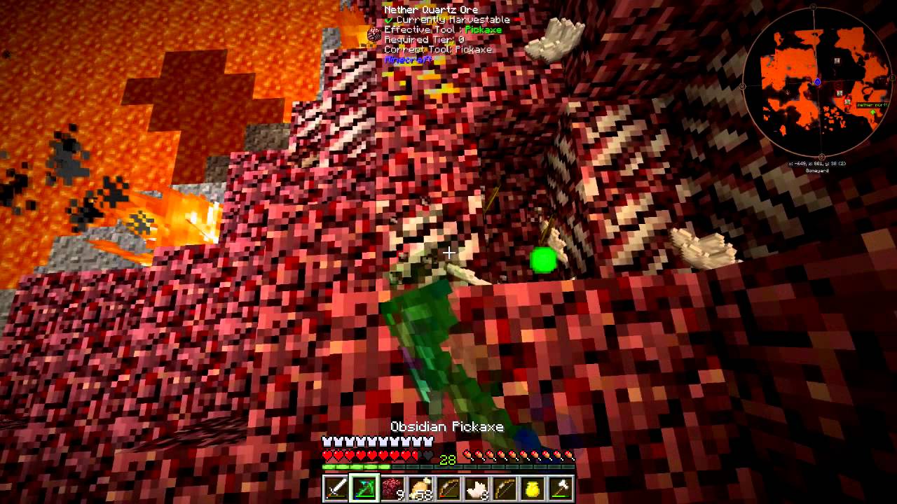 Minecraft - FTB Infinity - Osa 9 - Mang... eikun Magnum Torch - YouTube