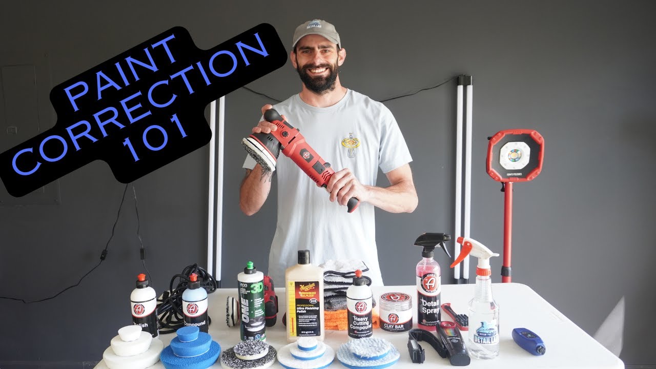 Paint Correction for Beginners(tools and equipment) - YouTube