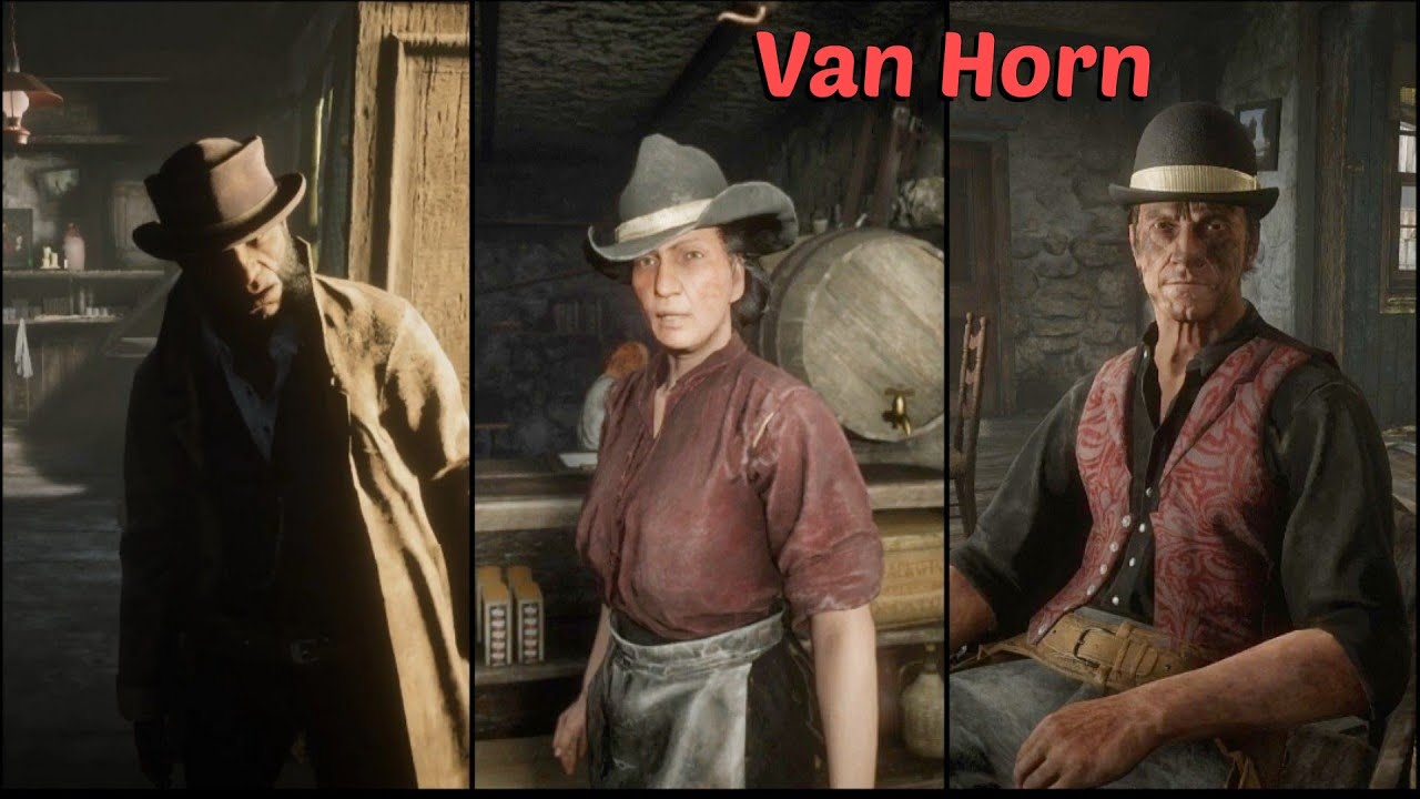 All The NPCs You Can Brutally KILL in Van Horn Without Any Shootout or ...