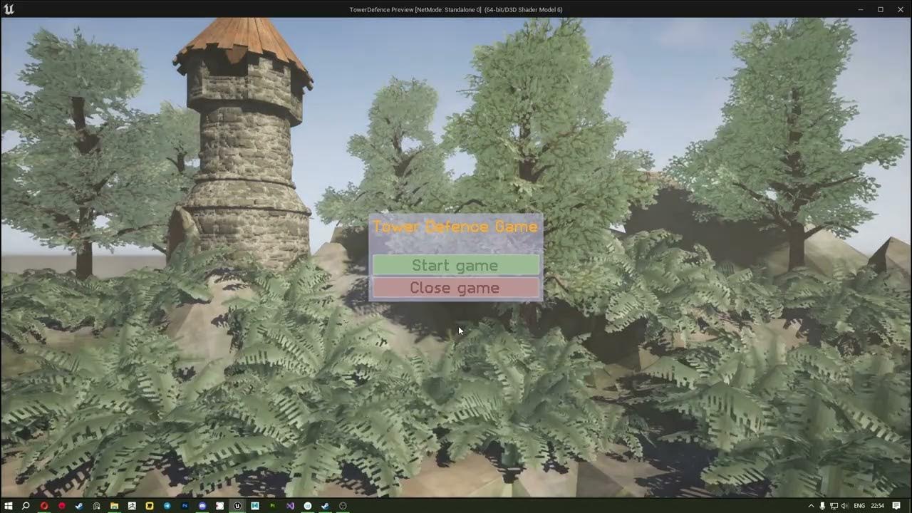 Unreal Engine 5 C++ | Учебный проект Tower defence - YouTube