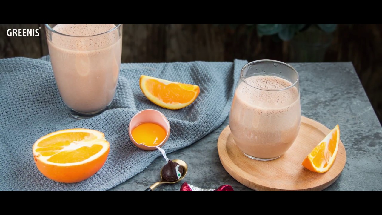 Greenis Blender Recipe: Spiced Chocolate Bisque - YouTube