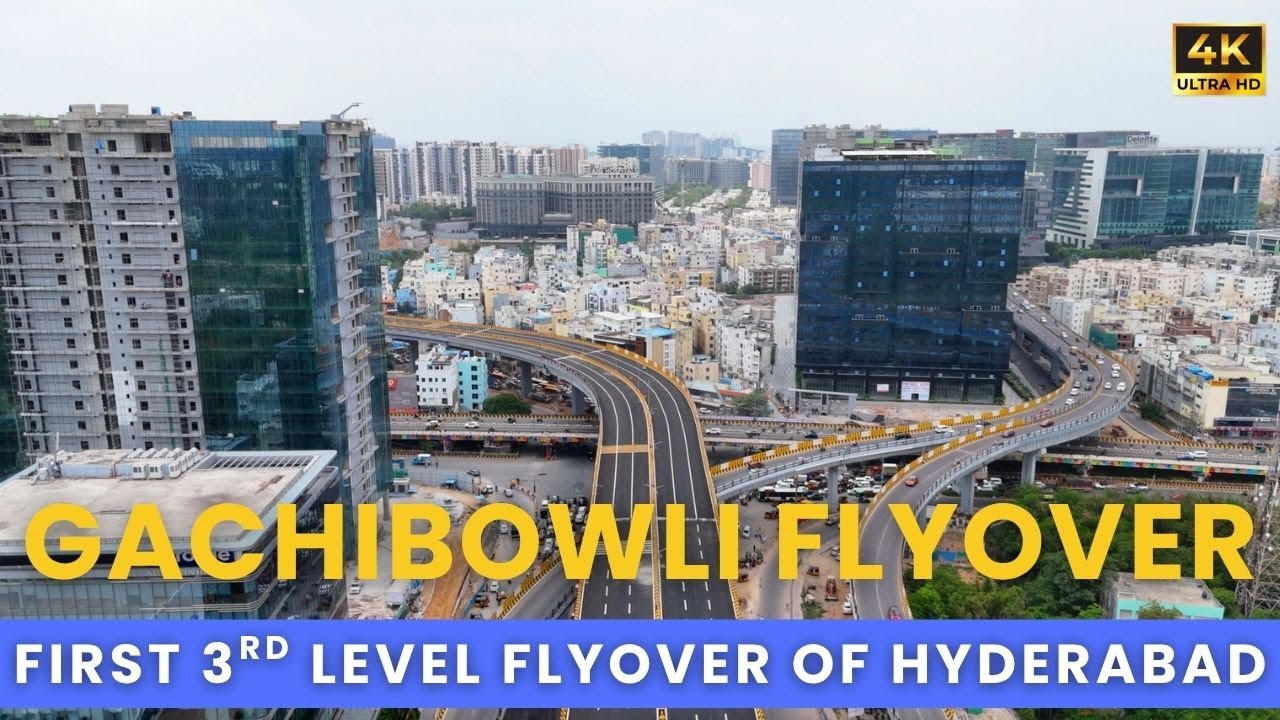 Gachibowli-Kondapur Flyover : Exploring Hyderabad’s first 3rd Level ...