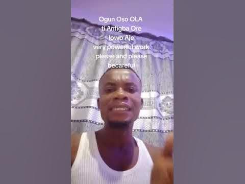 Ogun Oso Ola ta fi ngba ore l'owo awon Aje - YouTube