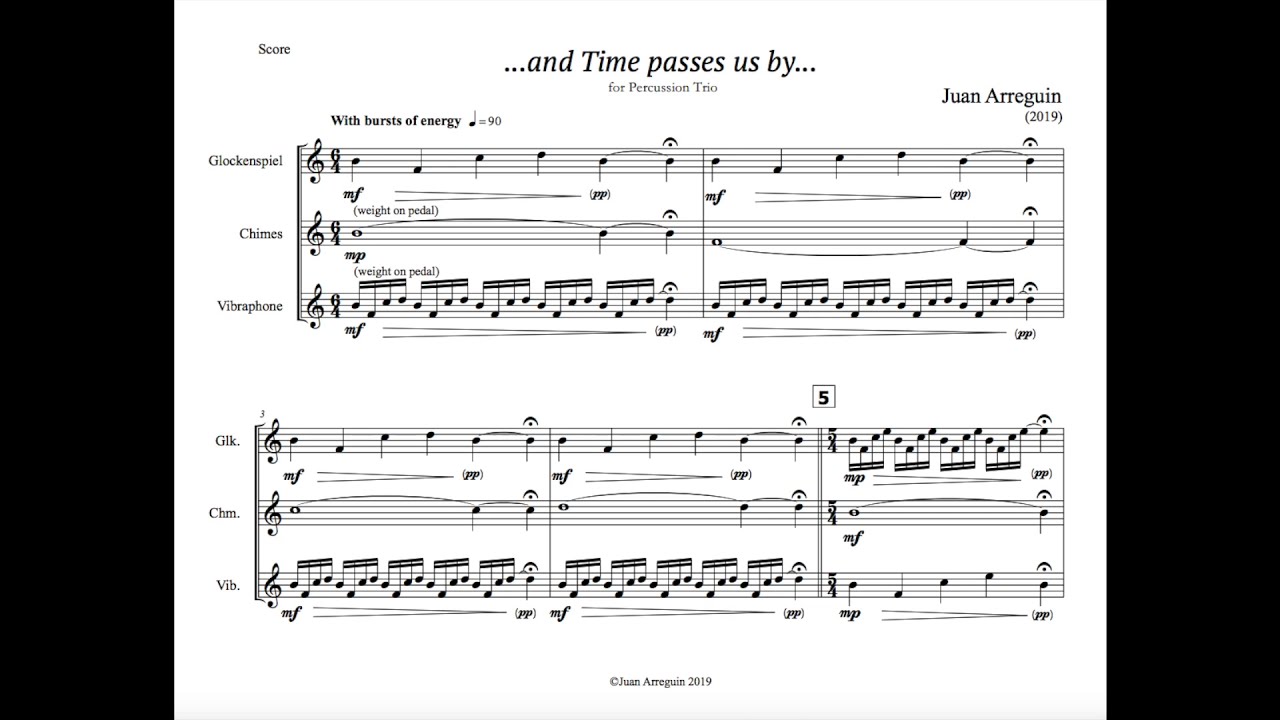 ...and Time passes us by... - YouTube