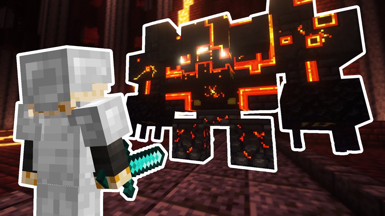 Fighting The Netherite Monstrosity | Cataclysm mod - YouTube