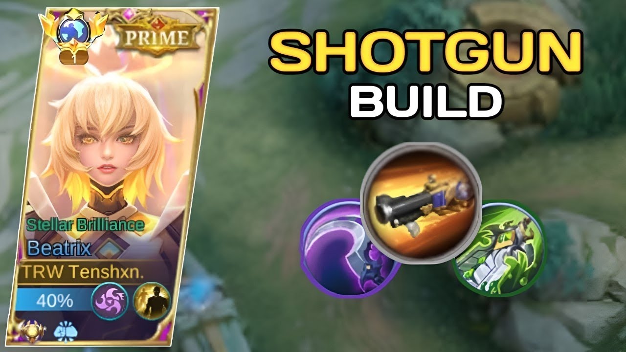 BEATRIX ONE TAP SHOTGUN BUILD REVEALED 🔥🔥 | BEATRIX MLBB - YouTube