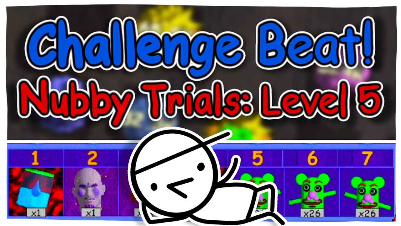 I Beat Nubby Trials 5?! (Nubby's Number Factory) - YouTube