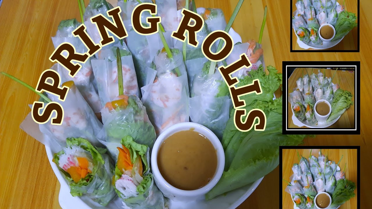 Spring Rolls - YouTube