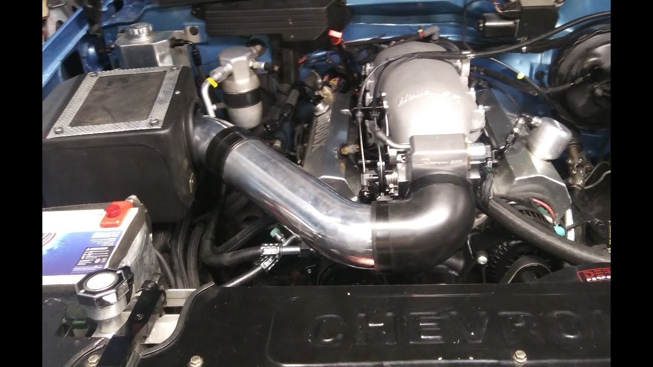 Chevy OBS build 1993 C1500 updated custom 4 inch LS style cold air ...