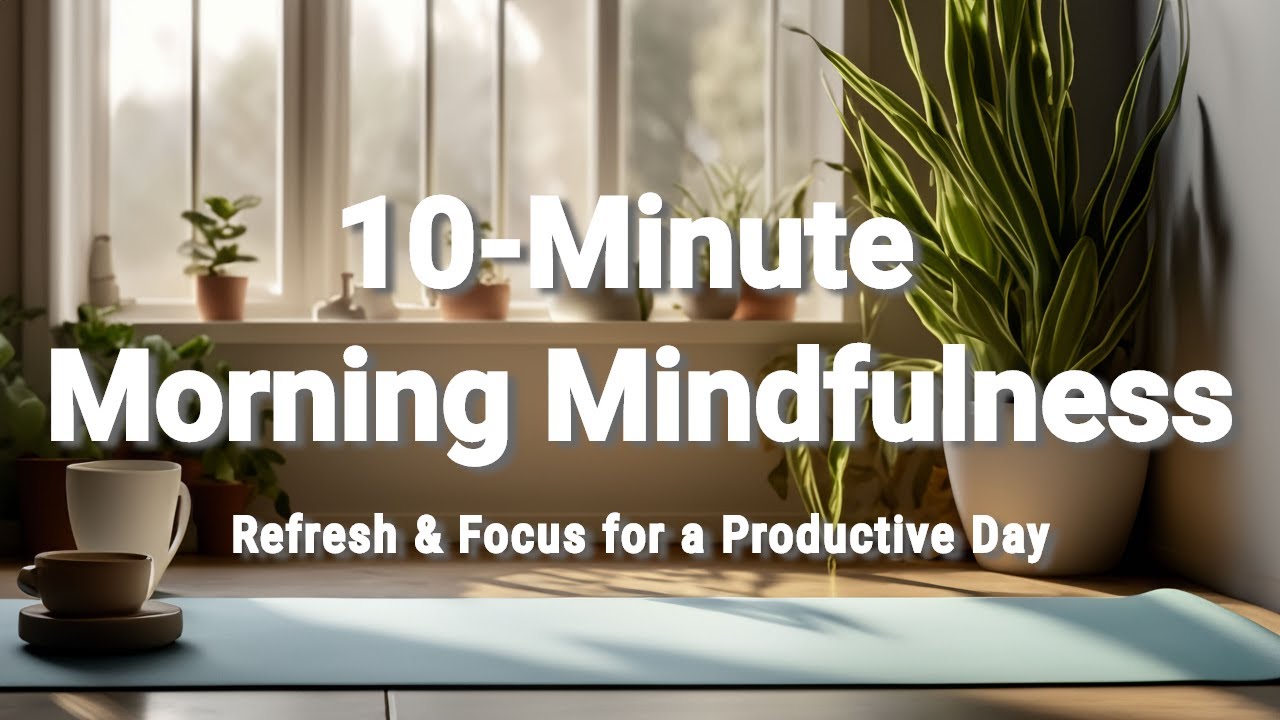 10-Minute Morning Mindfulness | Refresh & Focus for a Productive Day ...