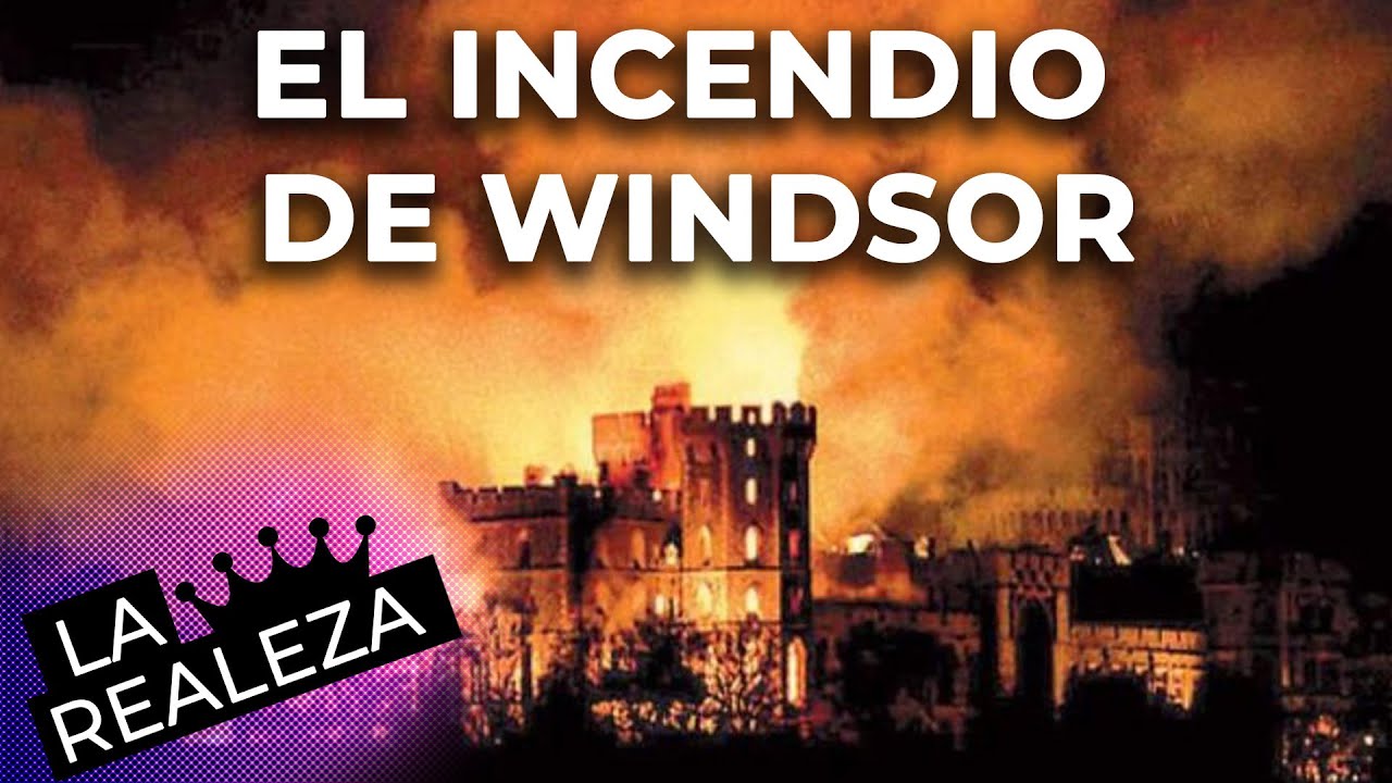 Como lo vio en 'The Crown': el incendio que sacudió el Castillo de ...