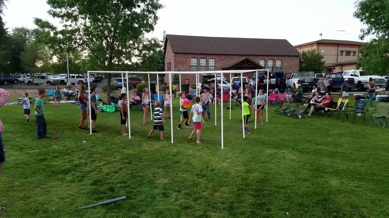 Single player 9 square volleyball - YouTube