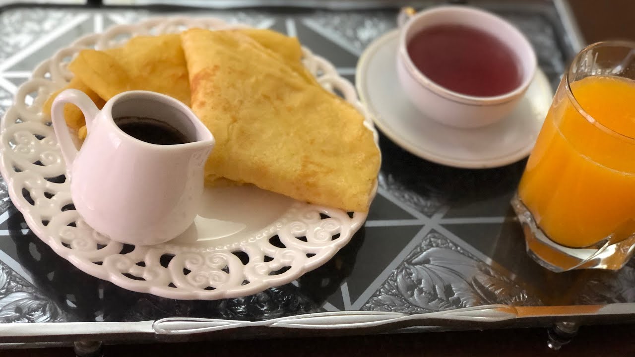 Krepa me cokollate (Crepes with chocolate) - YouTube