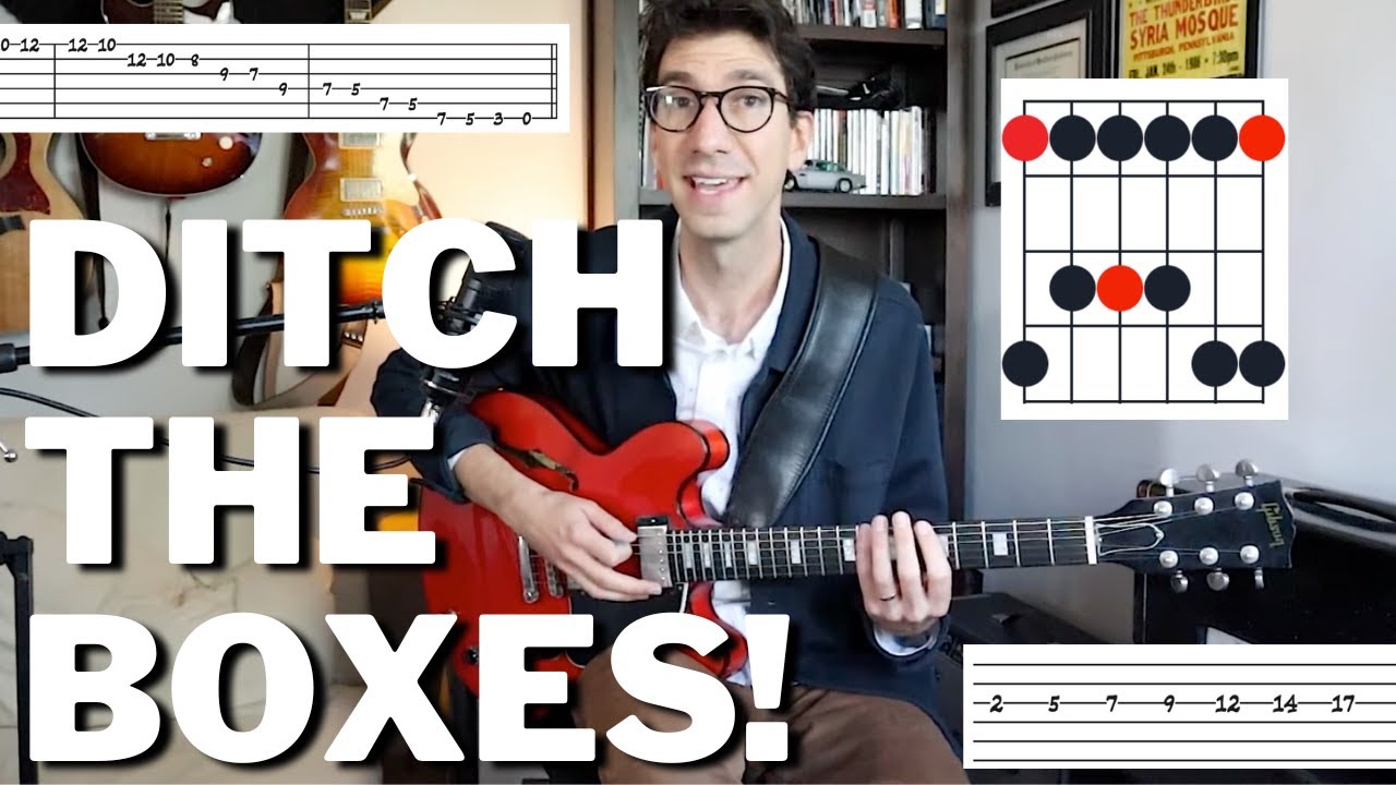 BREAK OUT of the PENTATONIC BOXES with These Exercises! - YouTube
