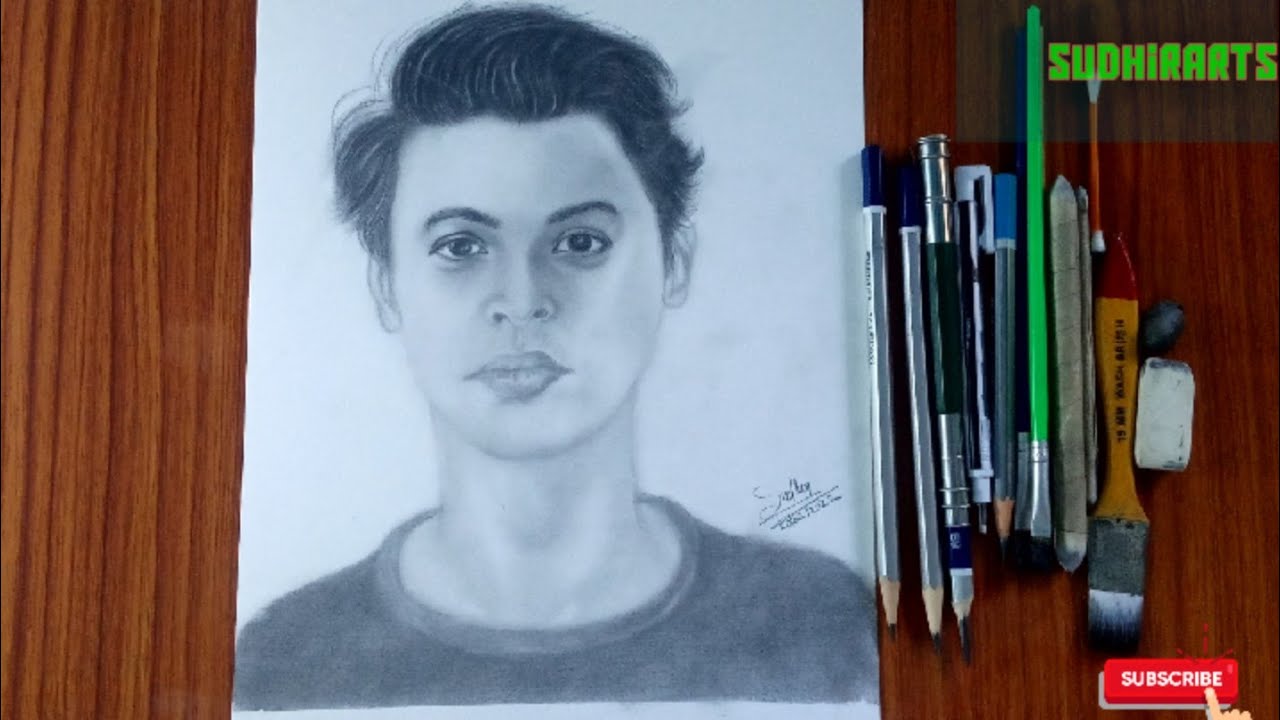 How to draw hyper realistic portrait drawing /most hyper realistic ...