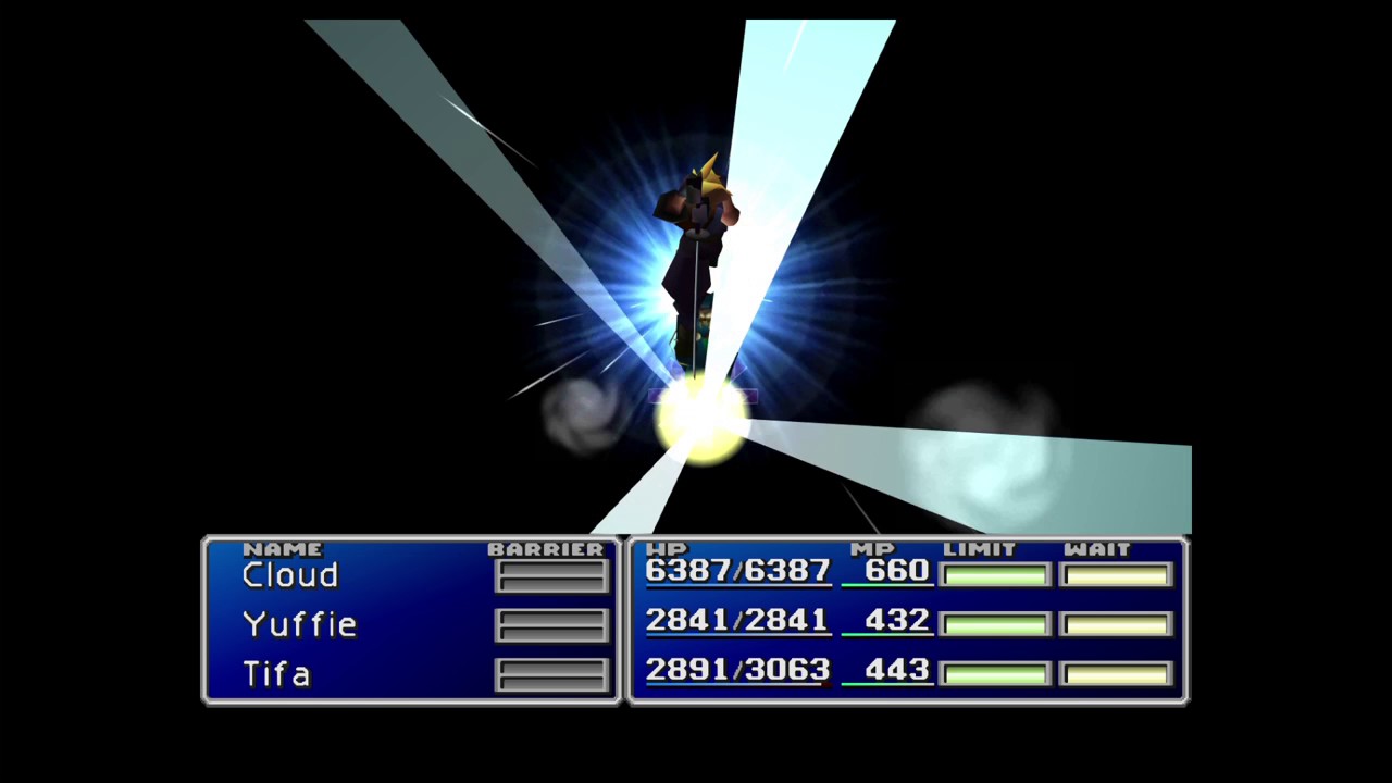 FINAL FANTASY VII FF7 Cloud Omnislash Limit Break - YouTube