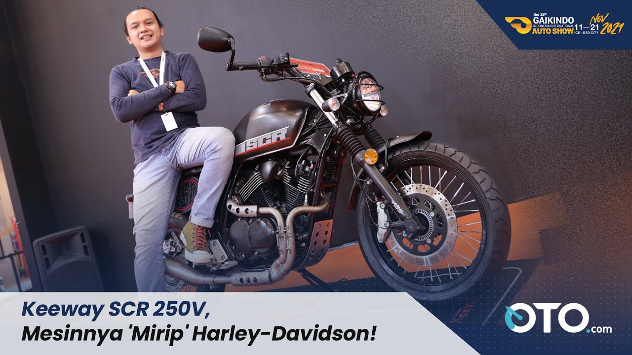 GIIAS 2021 | Keeway SCR 250V | V-Twin 250cc Cuma Rp 50 Jutaan! - YouTube