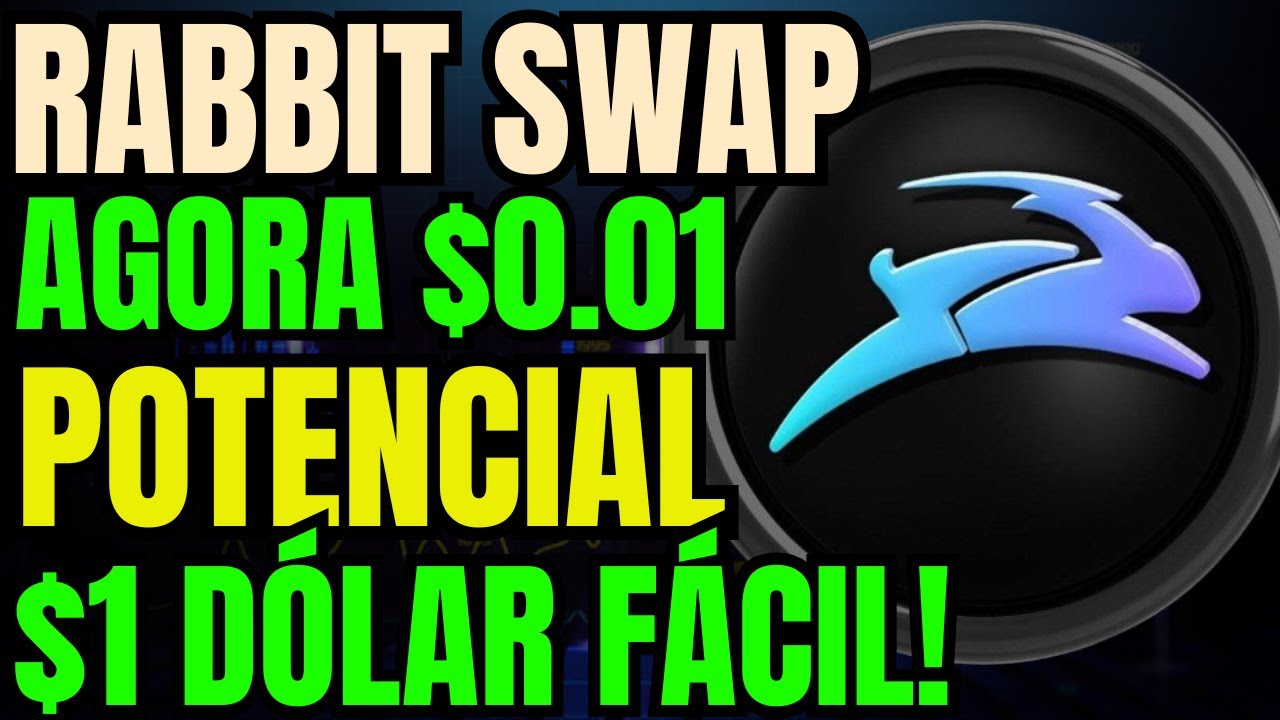 CRIPTOMOEDA RABBIT SWAP AGORA DA PARA COMPRAR VIA PIX! POTENCIAL PARA ...